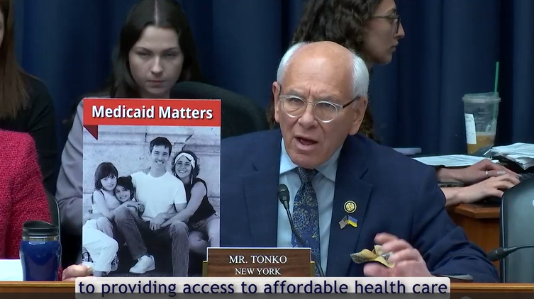 Tonko Spotlights NY-20 Family’s Medicaid Story During Markup of GOP ...